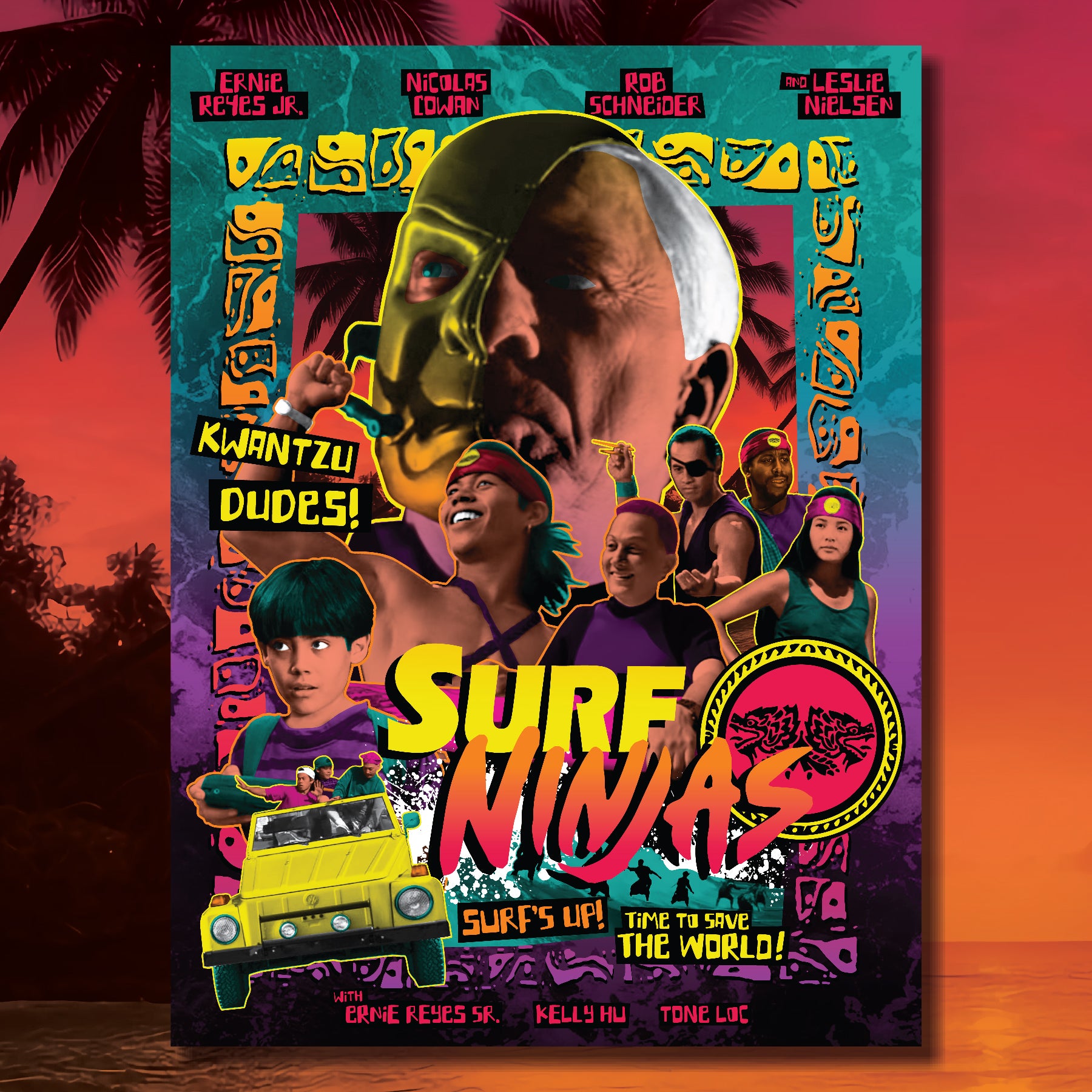 SURF NINJAS - POSTER – The Surf Ninjas Shop